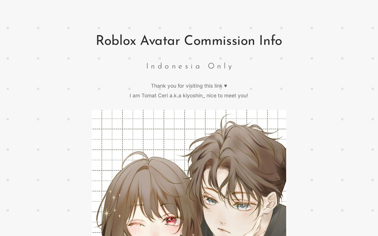 Roblox Commission